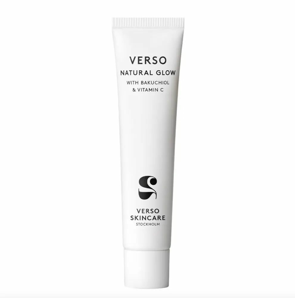 Увлажняющий крем для лица VERSO NATURAL GLOW Adding radiance & increasing glow, Bakuchiol & Vitamin C, 40ml