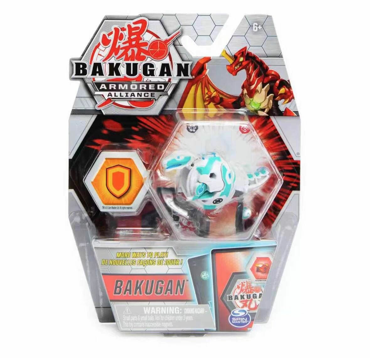 Bakugan Evolutions, серия Platinum настоящий металл, 2 ядра Bakugan и карточки персонажей (игрушечный подарок для детей)