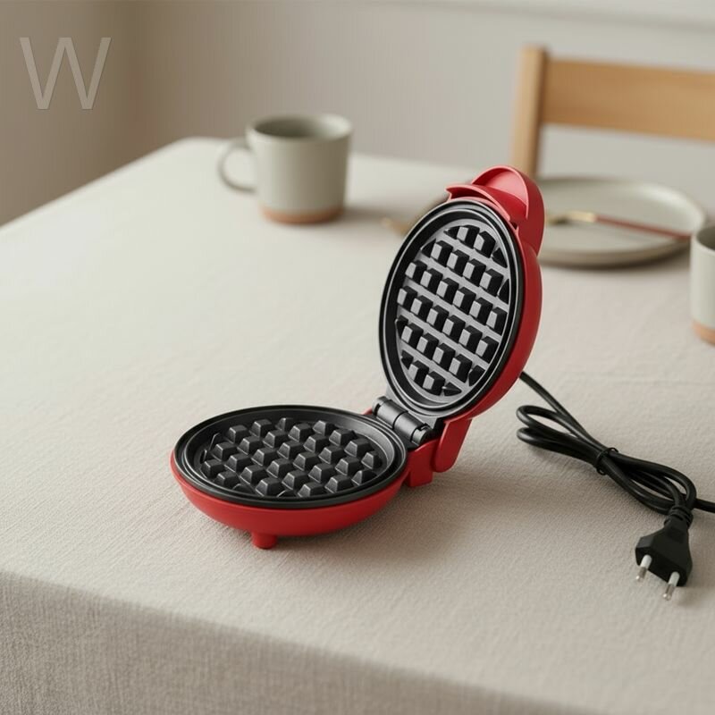 Вафельница 76qDhY красный