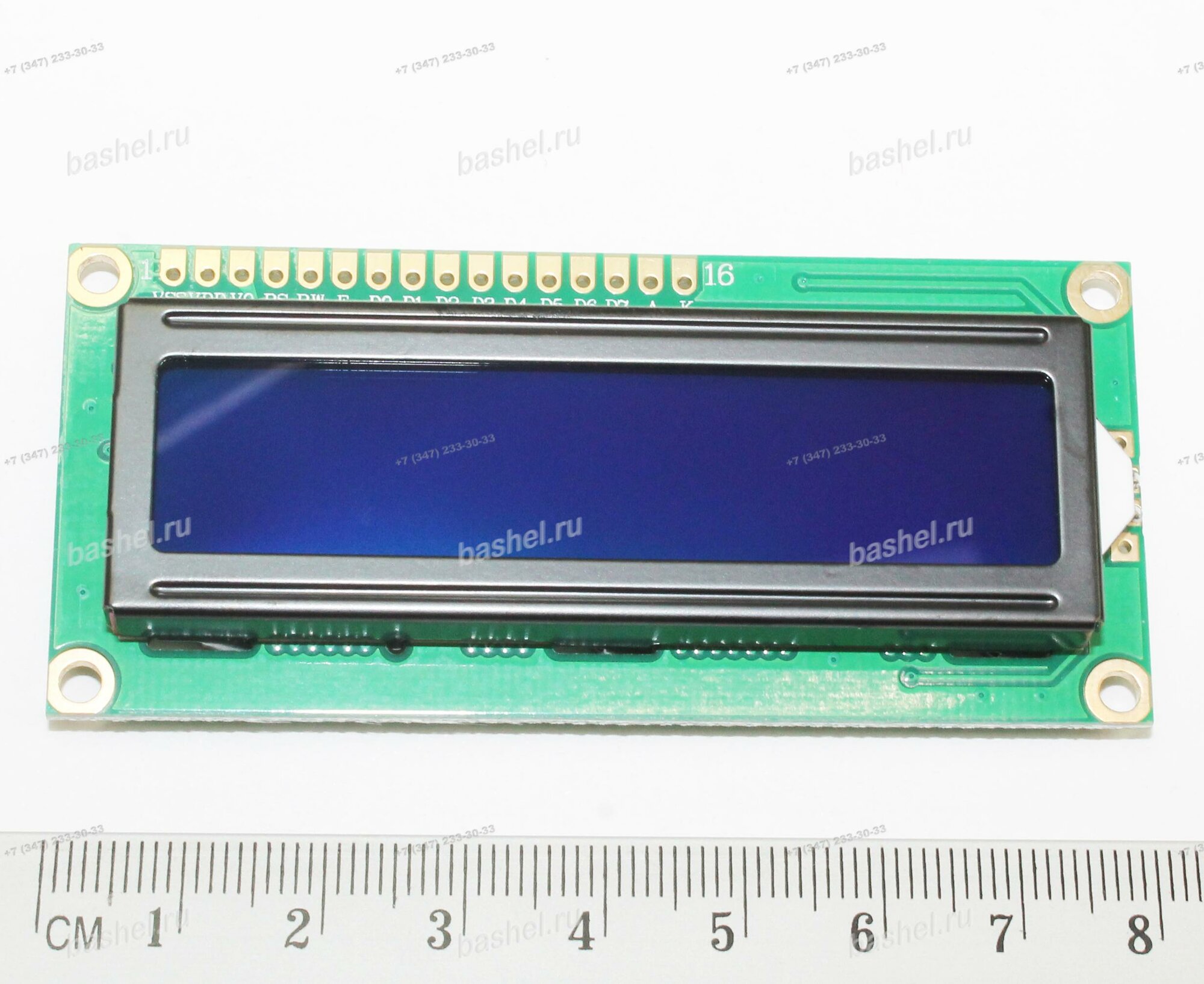 LCD-1602 Module, Дисплейный модуль, (HD44780)