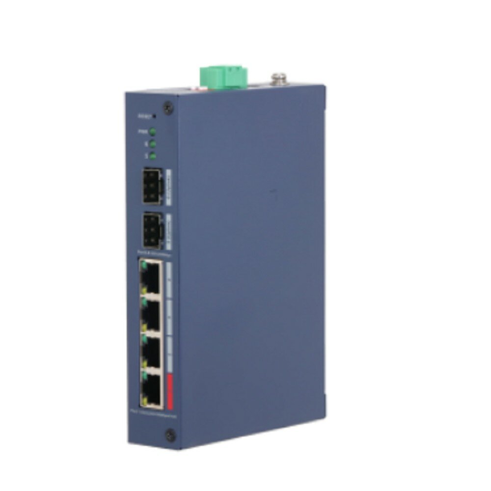 Коммутатор PoE DH-CHS4206-4GT-90 Dahua Облачное управление 6 портов 1000 Мбит/сек
