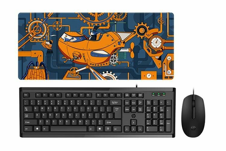 Клавиатура и мышь беспроводные HP HUIPU KM10, black
