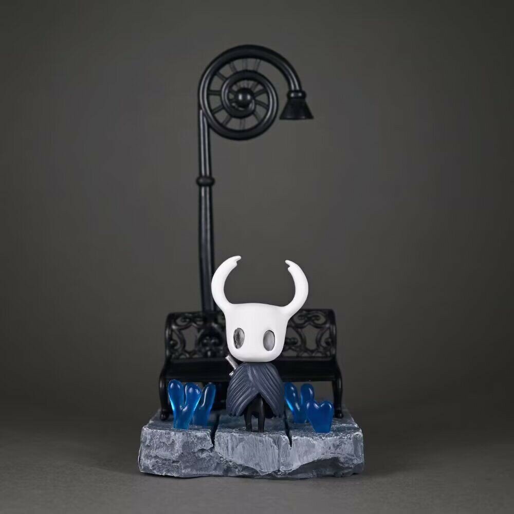 Фигурка уличного фонаря из Hollow Knight, уличный фонарь, который нельзя зажечь, модель куклы, фигурка, набор украшений в коробке, игровые периферийные устройства