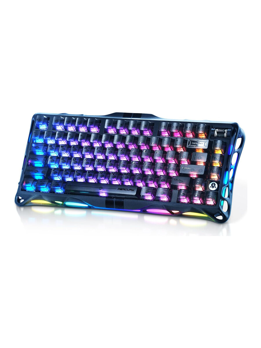 Gravastar V75 HE Stealth Black, черный, игровая клавиатура