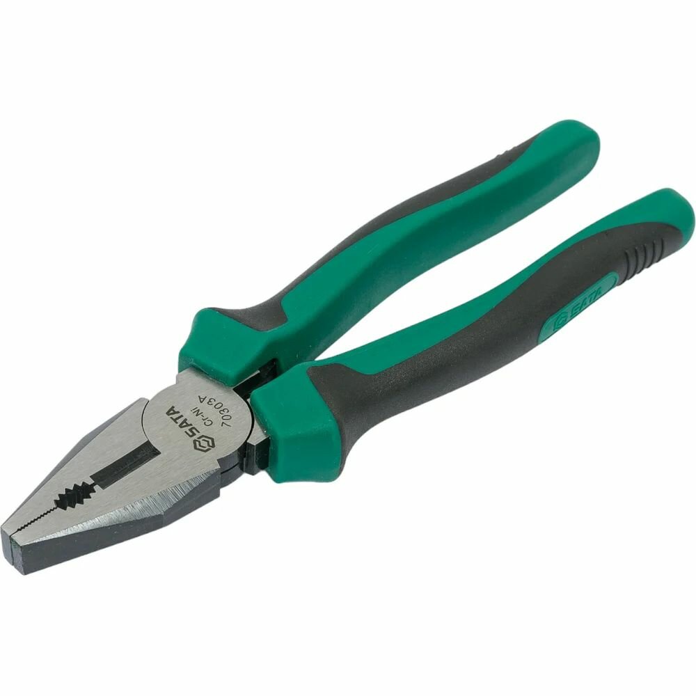 Плоскогубцы SATA 8", 200мм, комбинированные 70303A