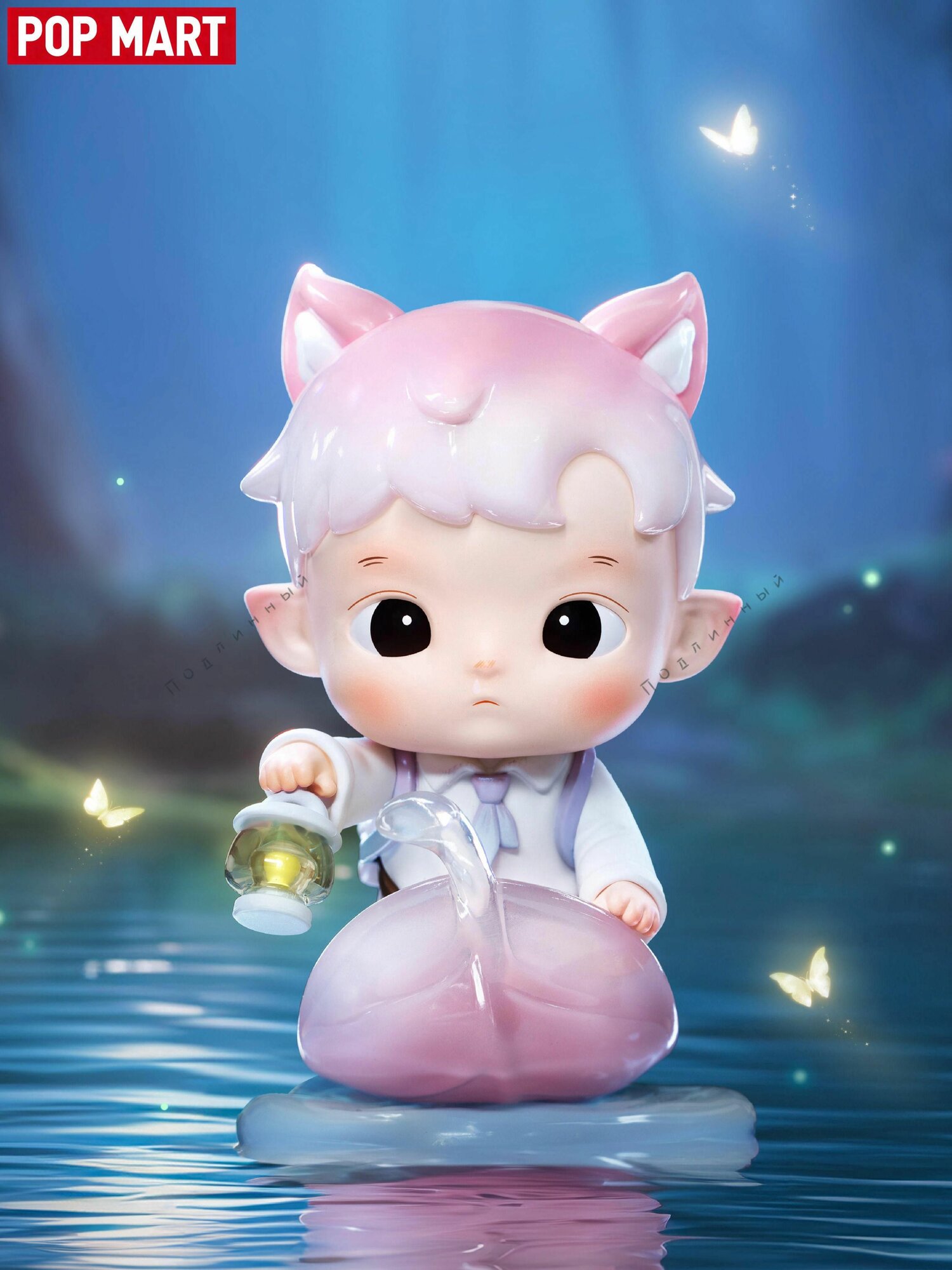 100% Original оригинал Коллекционная POP MART Skullpanda Поиск Mokoko Серия Кукла, Move Bravely