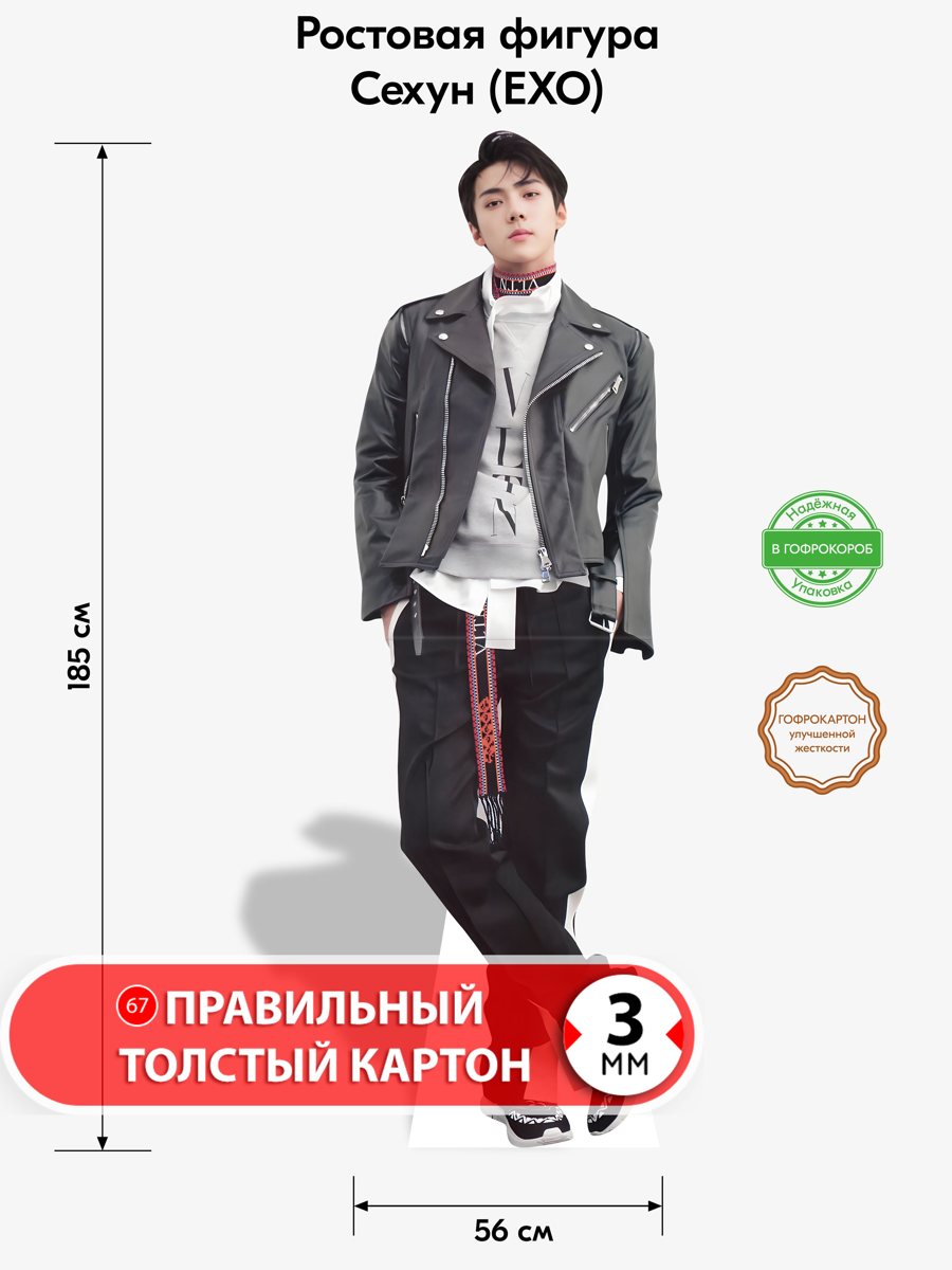 Аксессуар для фотосессий, самое это, Сехун (EXO) 2 ростовая фигура