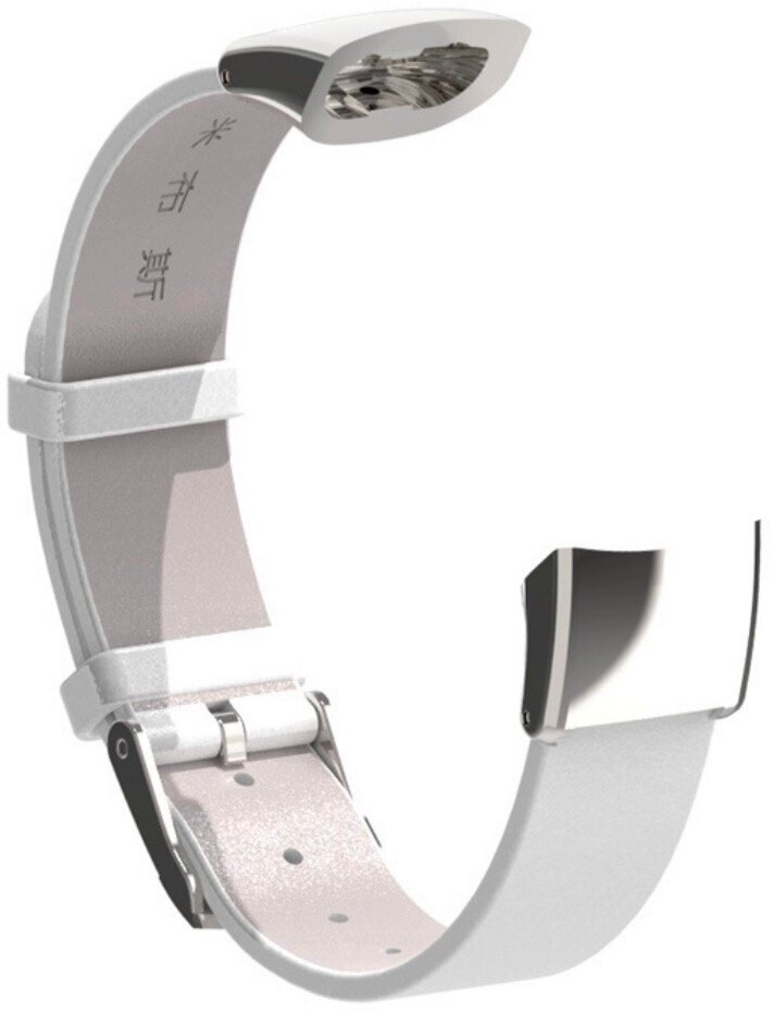 Сменный ремешок-браслет MyPads Antico из натуральной кожи для фитнес-браслета Huawei Honor Band 3 с металлической застежкой (Белый)