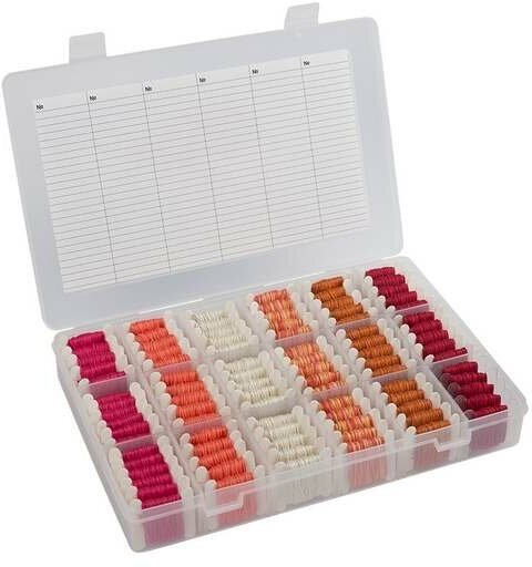 Органайзер для ниток "мулине" пластик ОМ-001 (арт: ОМ-001)