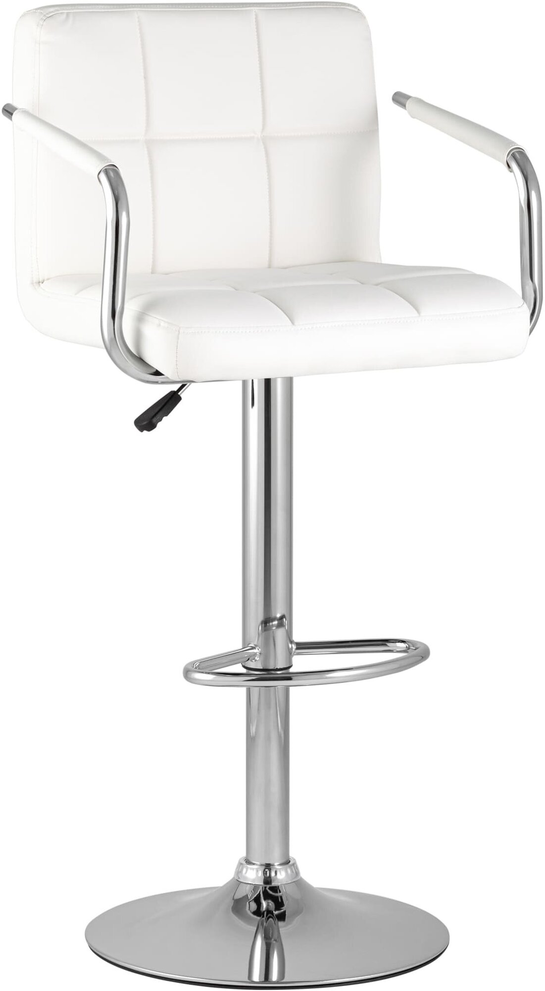 Стул барный STOOL GROUP Малави Белый NP Размеры: Высота 1110мм Глубина 460мм Ширина 510мм
