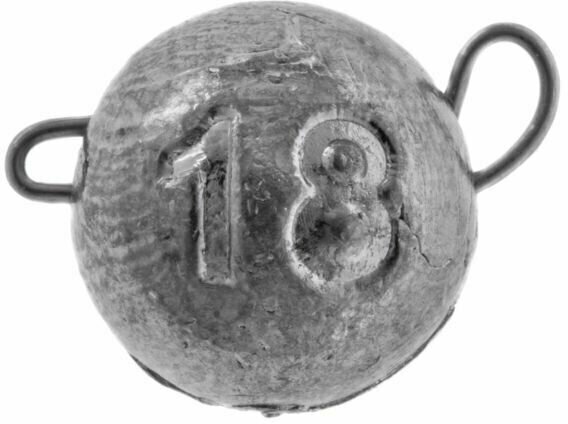 Рыболовные грузила "Catcher" Чебурашка разборный шар, для джига на судака и щуку, 10шт/упак