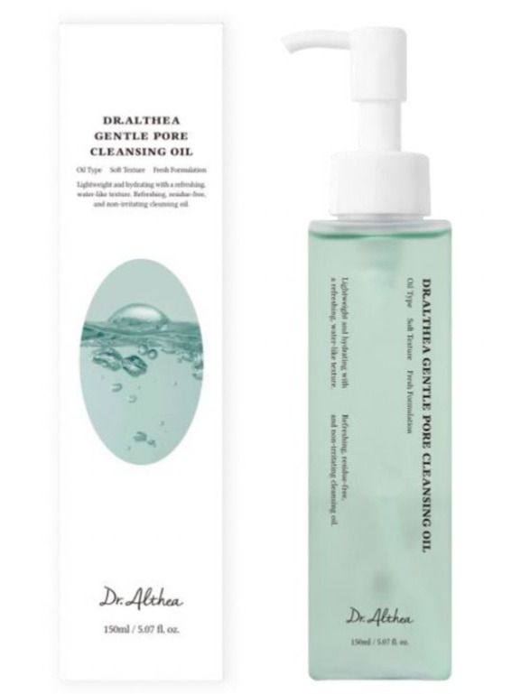 Dr.Althea Мягкое гидрофильное масло Gentle Pore Vegan Cleansing Oil с растительными экстрактами, 150 мл.