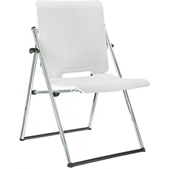 Кресло офисное Riva Chair трансформер RCH 1821 Белый пластик хром