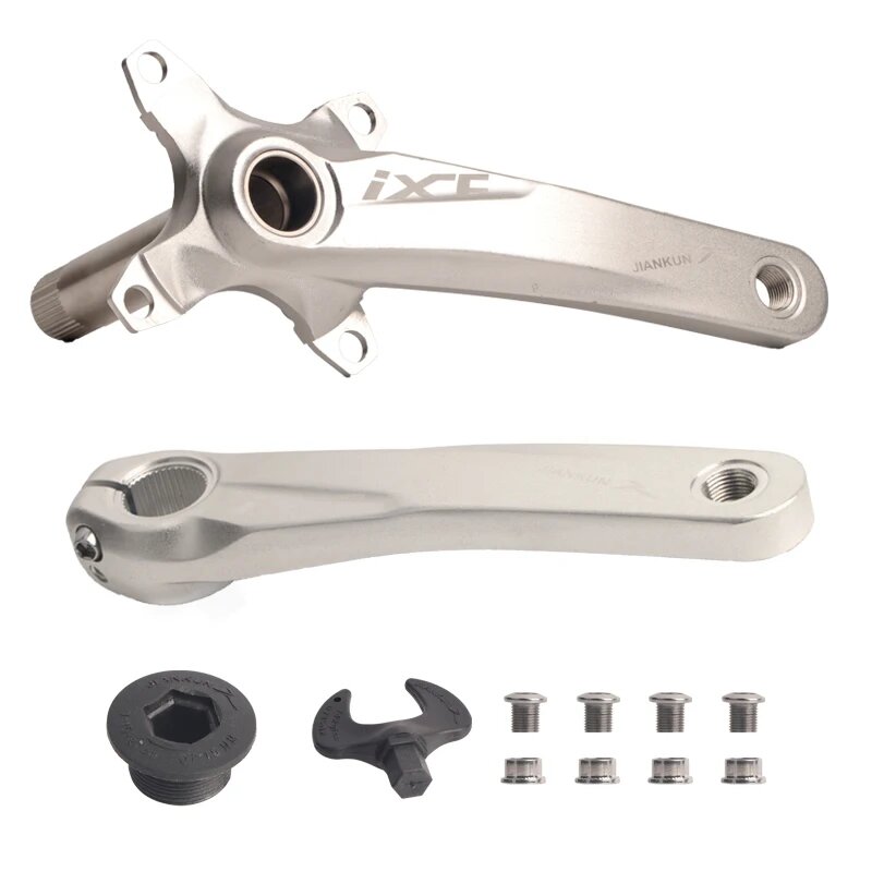 IXF алюминиевые шатуны для горных велосипедов JIANKUN Only crank, IXF crank-Silver