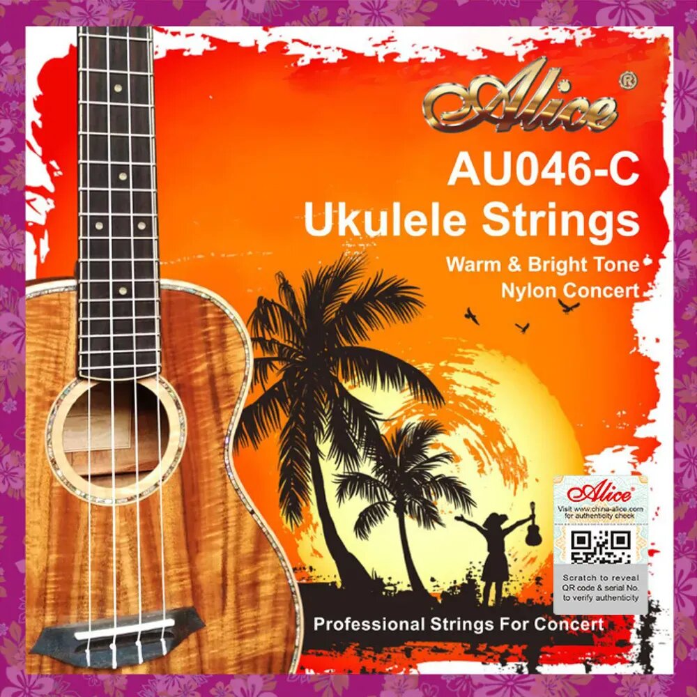 Струны для укулеле Alice AU046-C Concert Nylon