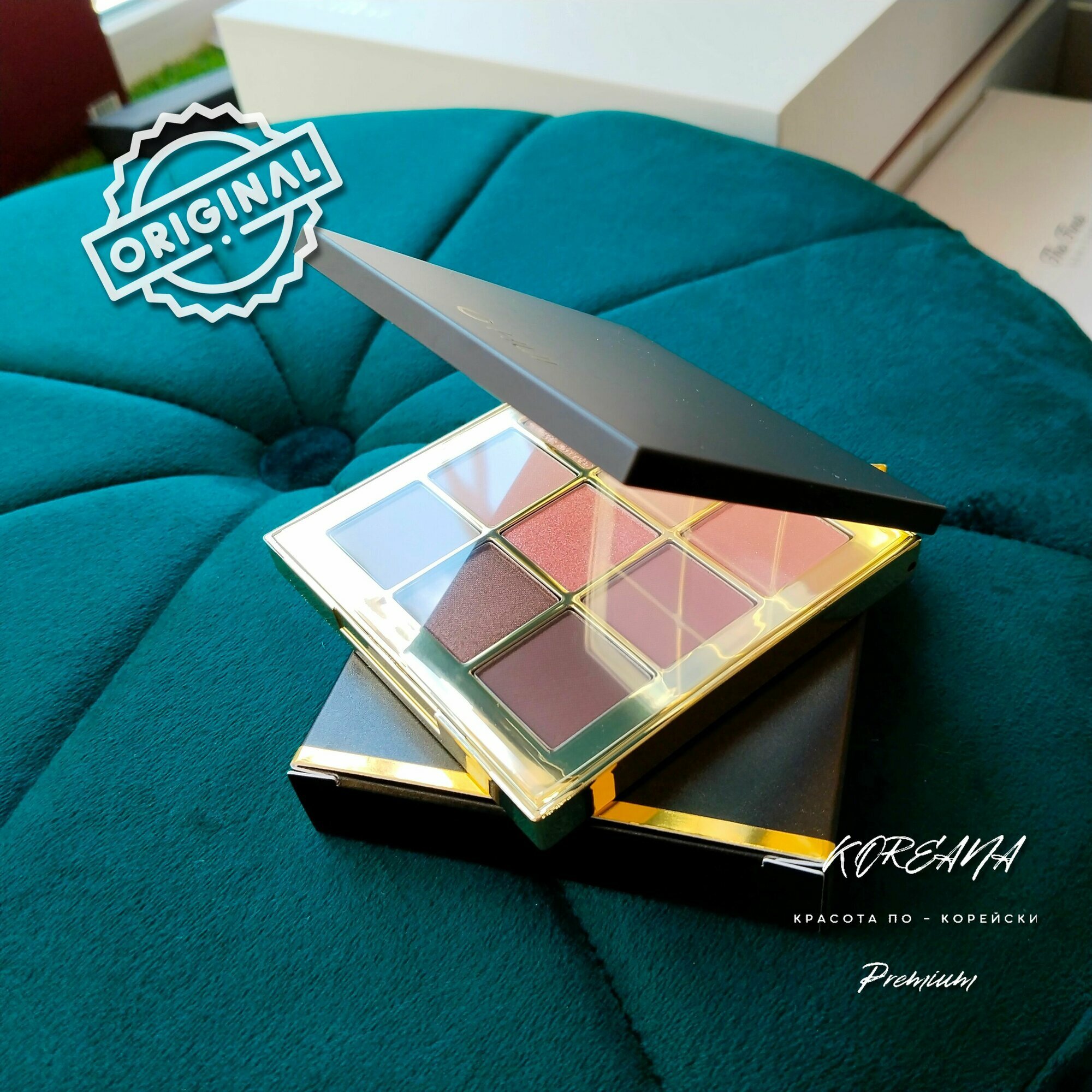 O HUI Палетка теней Real Color Eyeshadow Palette Ohui #02