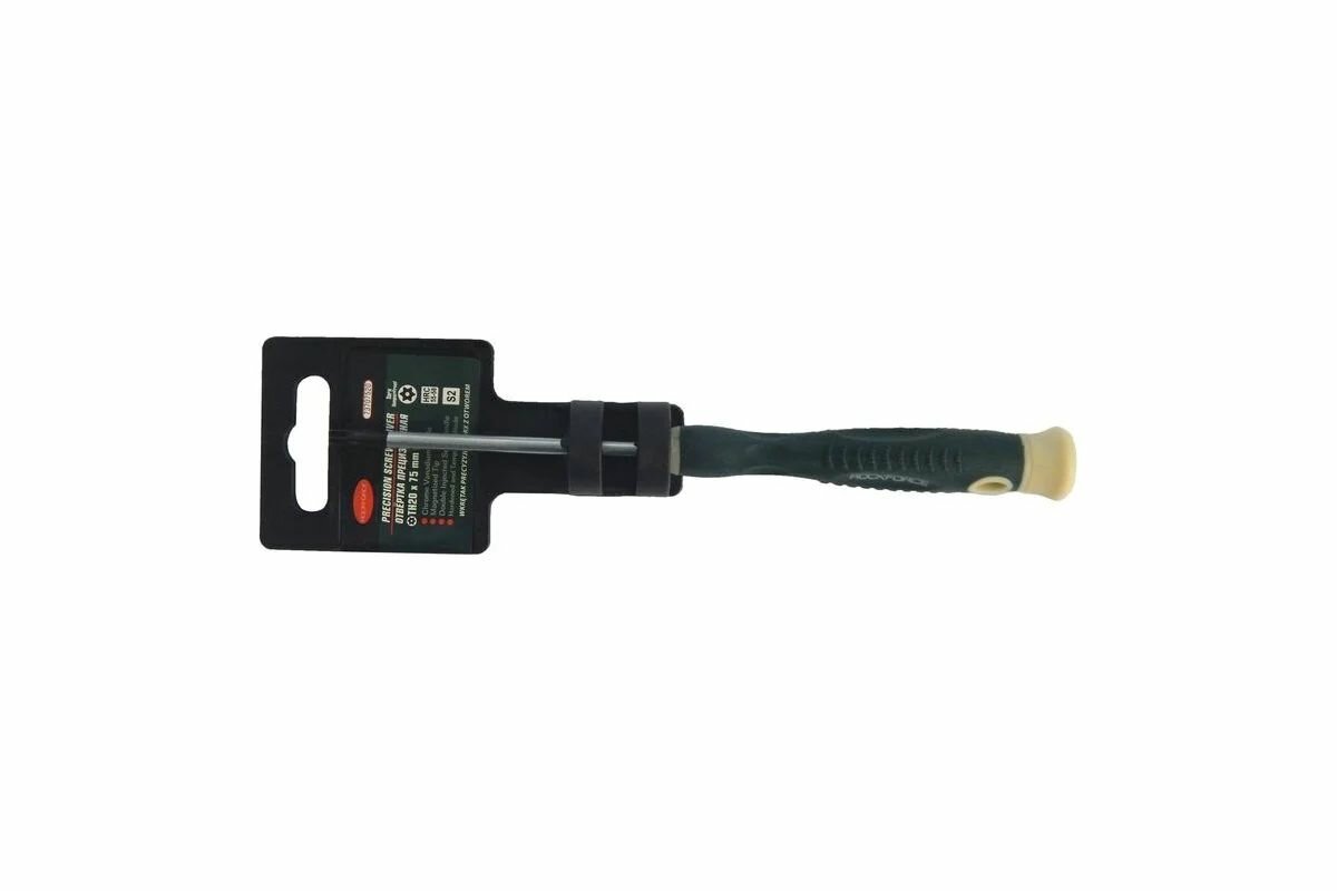 Отвертка RF-73607515 TORX ювелирная Т15х75мм ROCKFORCE