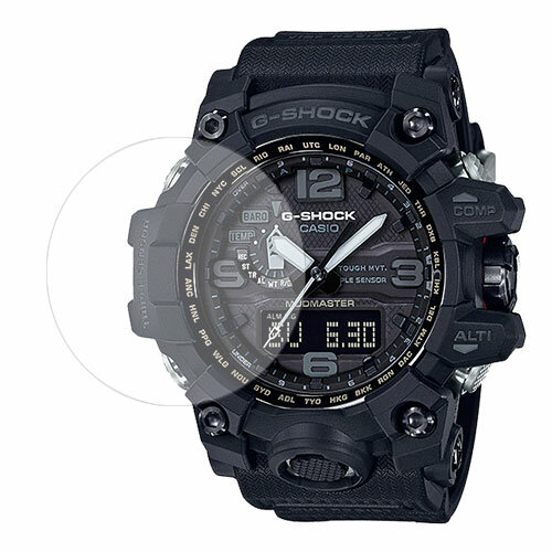 Скрин Мобайл защитный экран для часов Casio GWG-1000-1A1 из гидрогелевая плёнка прозрачная