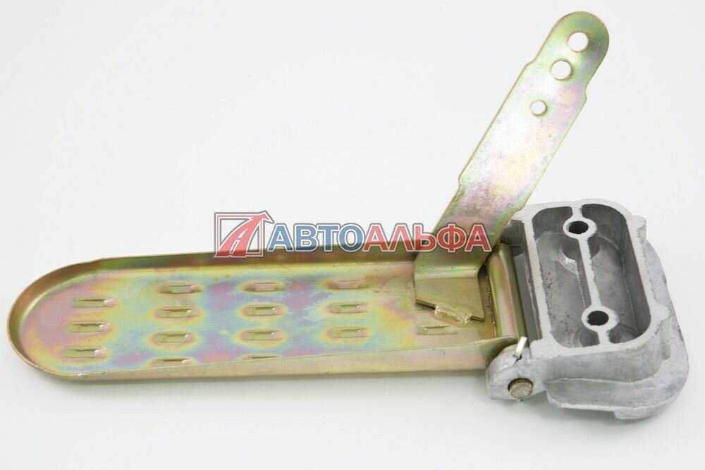 Педаль газа КАМАЗ (стальная) с подпятником в сборе