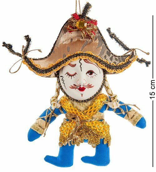 Кукла подвесная Солдат в треуголке RK-450/3 113-7013057