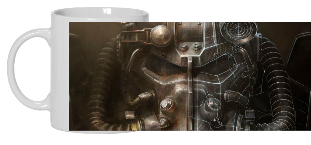 Кружка Fallout, Фоллаут №5, Кружка-хамелеон