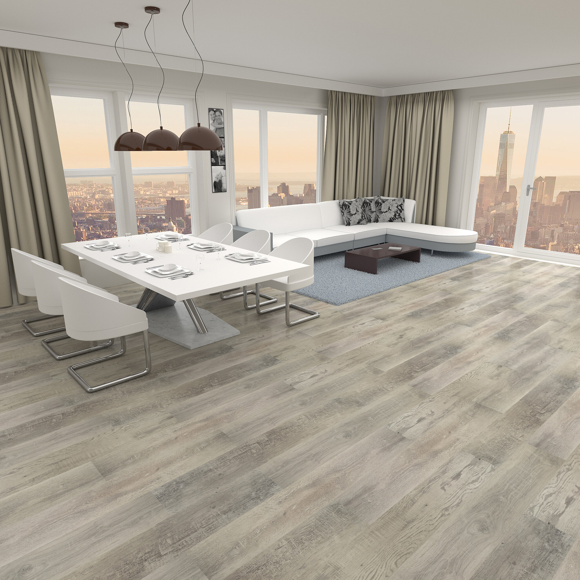 Кварц-виниловый ламинат VKFC 69 Молен 43 класс, 5.5 мм (цена за кв. метр)