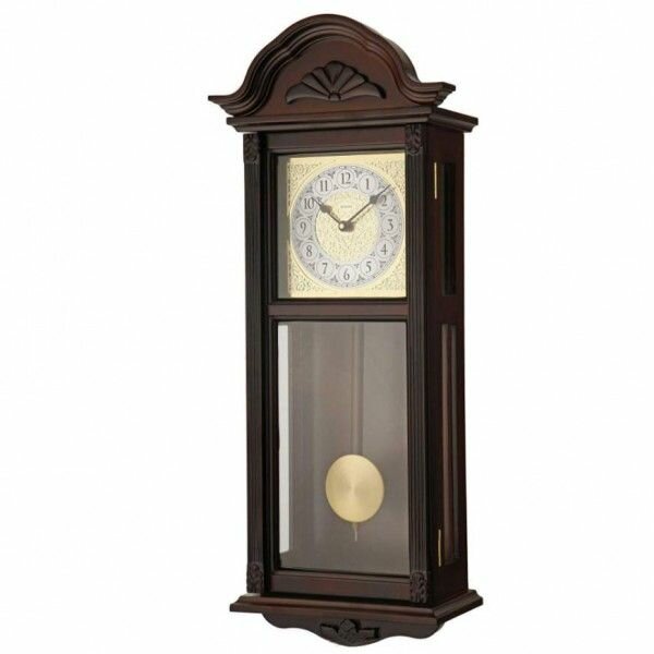 Часы настенные с боем и маятником Aviere 02006N, дерево