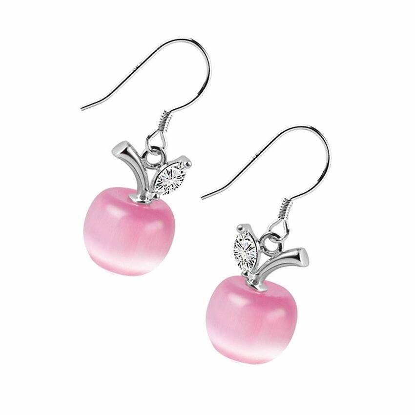 Серьги, искусственный камень