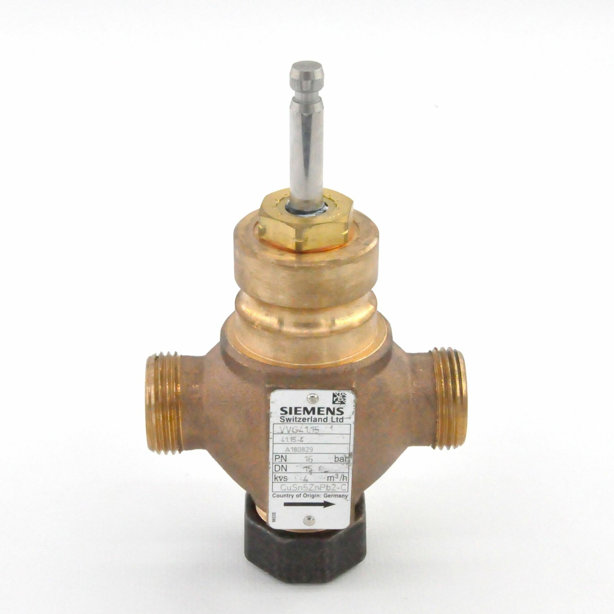 Клапан с наружной резьбой SIEMENS VVG41.15