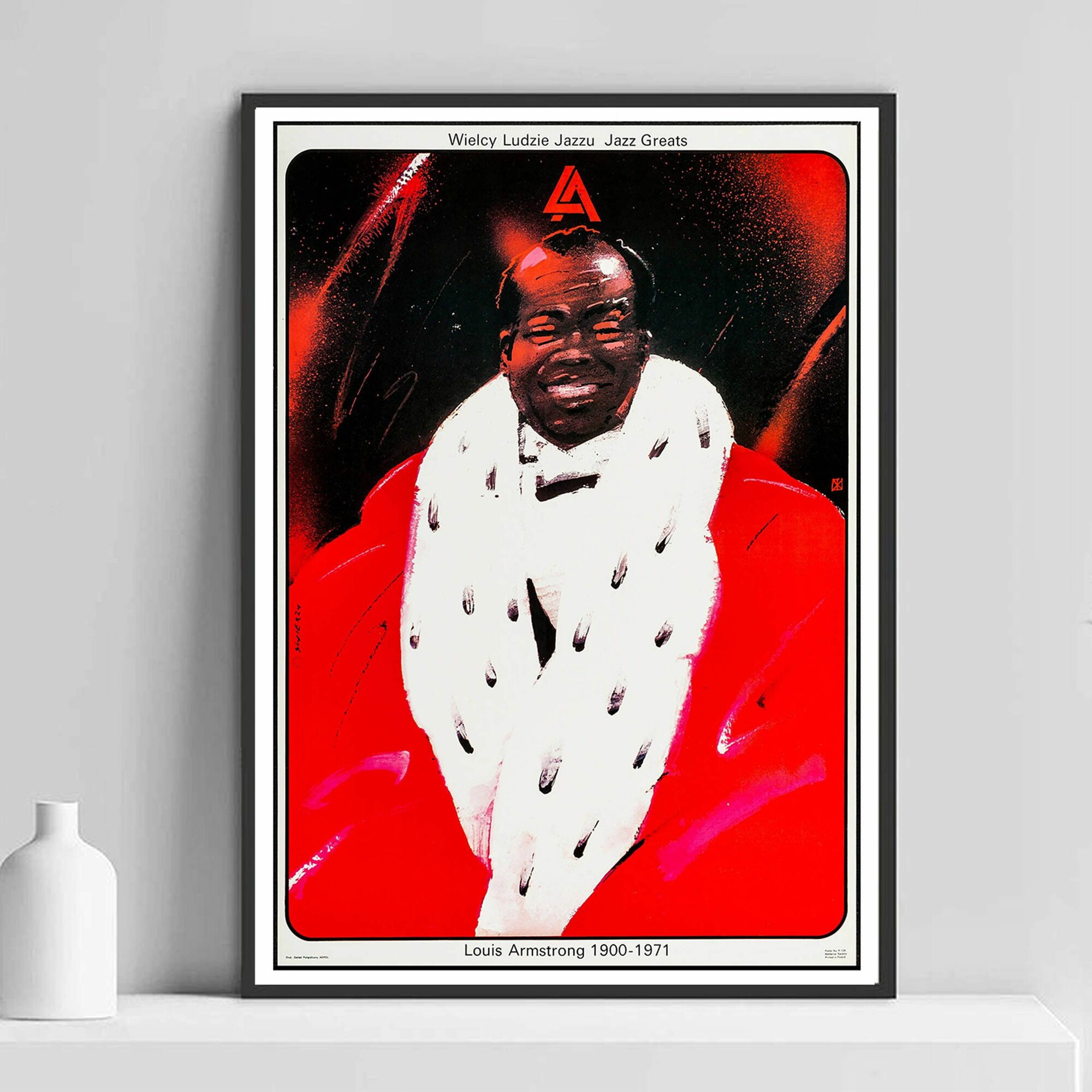 Постер Луи Армстронг / Louis Armstrong, без рамы, размер А3