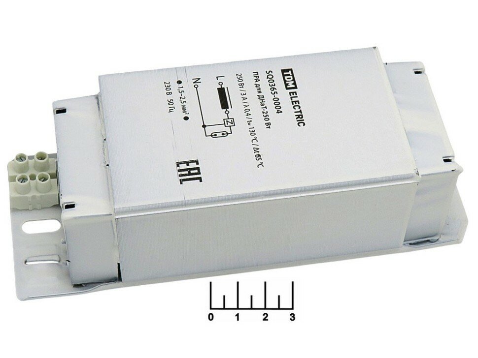 Дроссель для натриевых ламп 250W днат SQ0365-0004 TDM