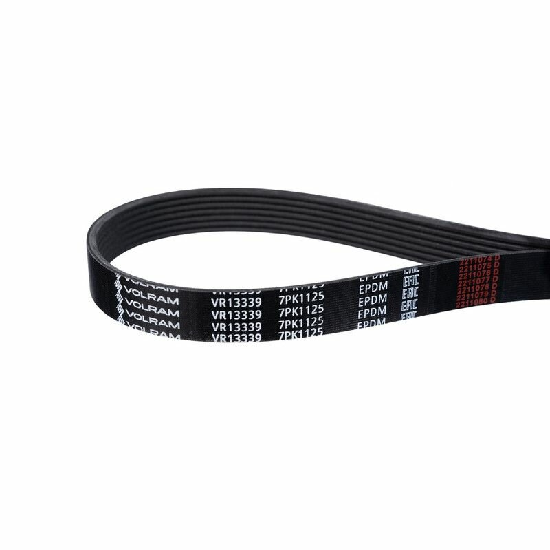Ремень поликлиновой 7PK1125 для а/м RENAULT Megane, NISSAN Juke, VOLRAM VR13339