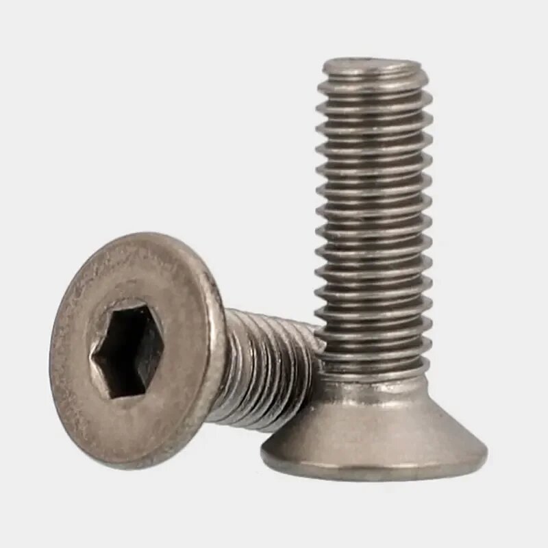 Винты титановые M2x6mm 20шт DIN7991