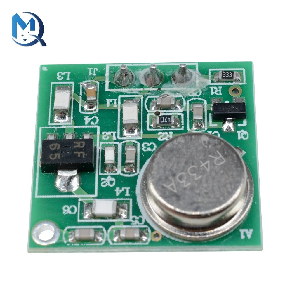 Беспроводной FM модуль передатчика Ziqqucu Module 433.92MHz