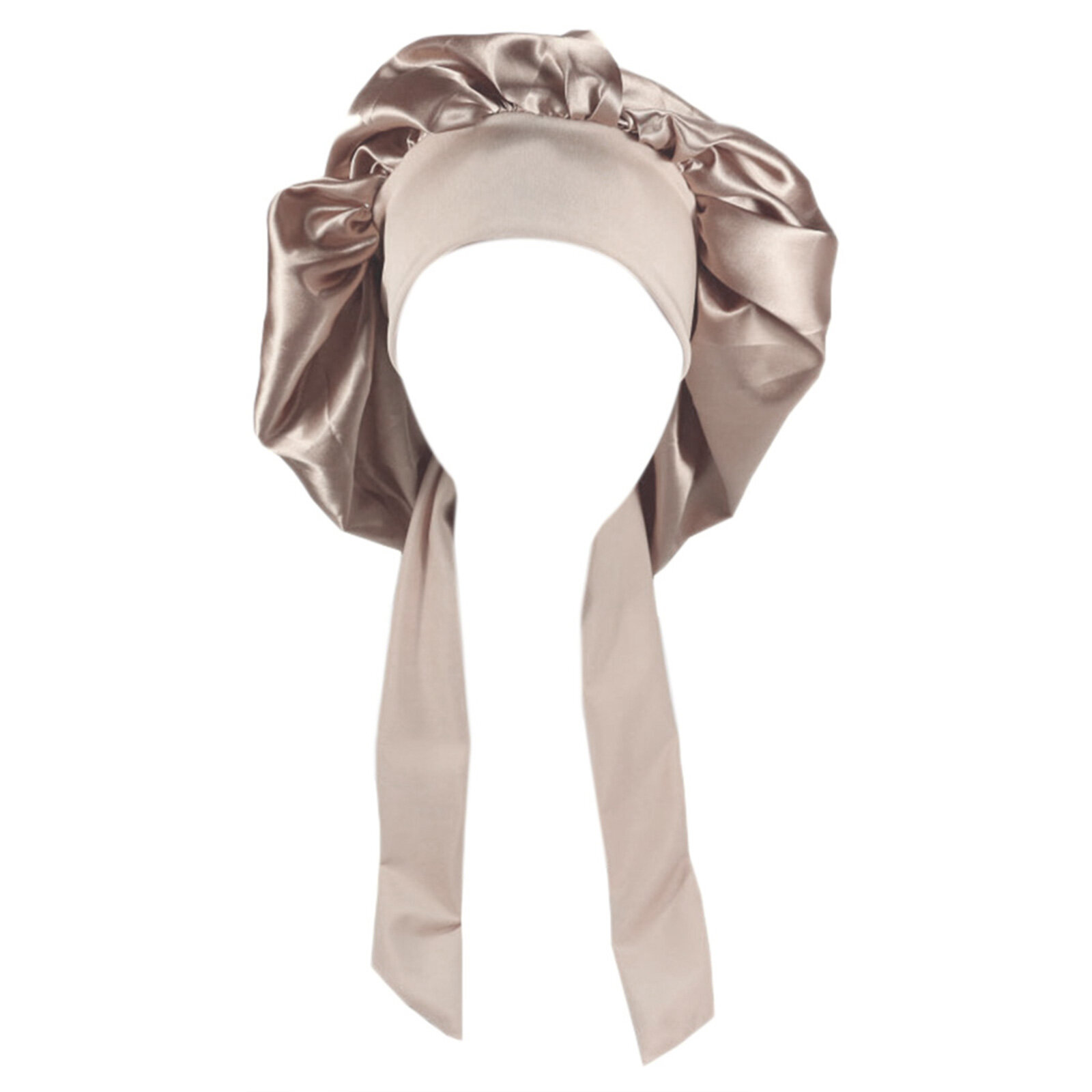 Женщины Девушки Высокая гибкость Атласный шелковый Капот Шапочка для ночного сна Шапочка для душа Обертывание