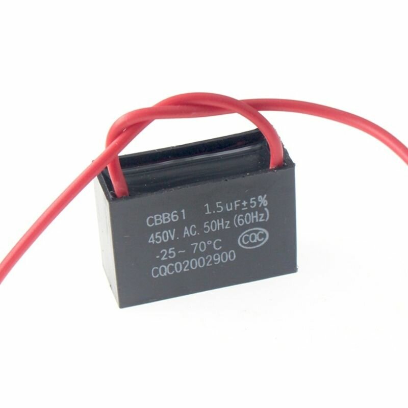 (1 шт) CBB61 Конденсатор вентилятора - 1.5UF