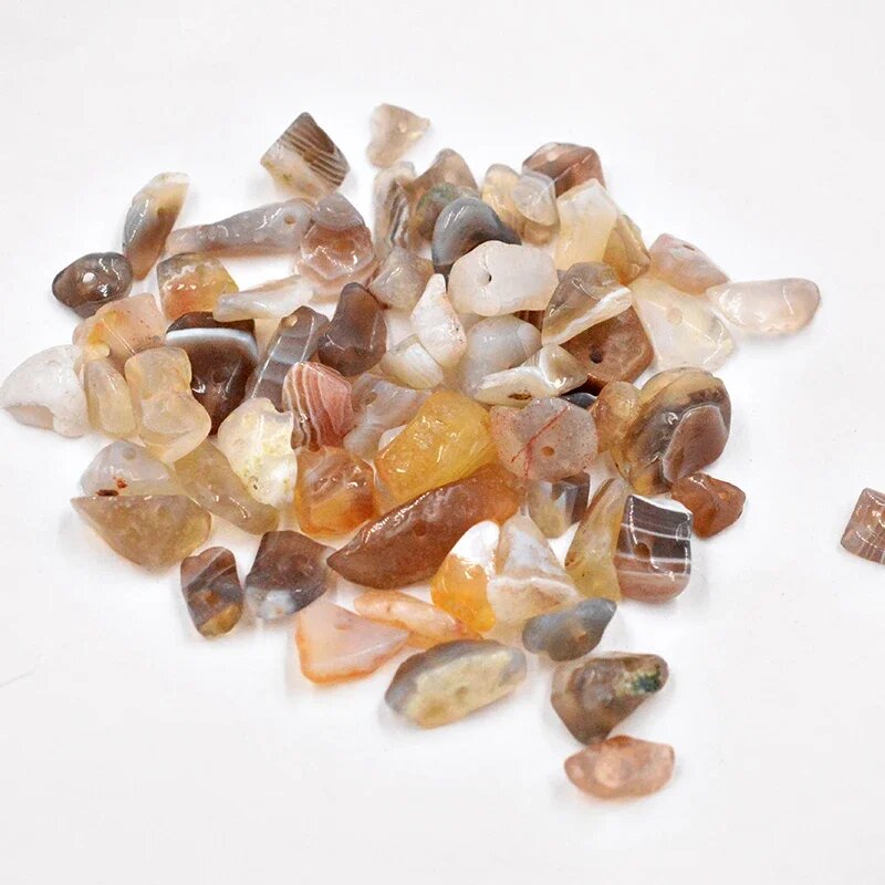 Бусины из опала «Кошачий глаз» фиолетовые 5-8 мм picture color