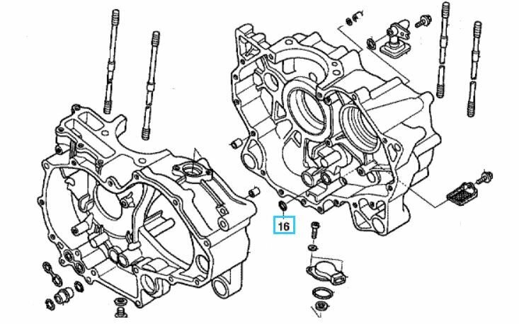 Уплотнительное кольцо 11.8х2.4; Артикул Honda: 91302ZE9003 (Оригинал)