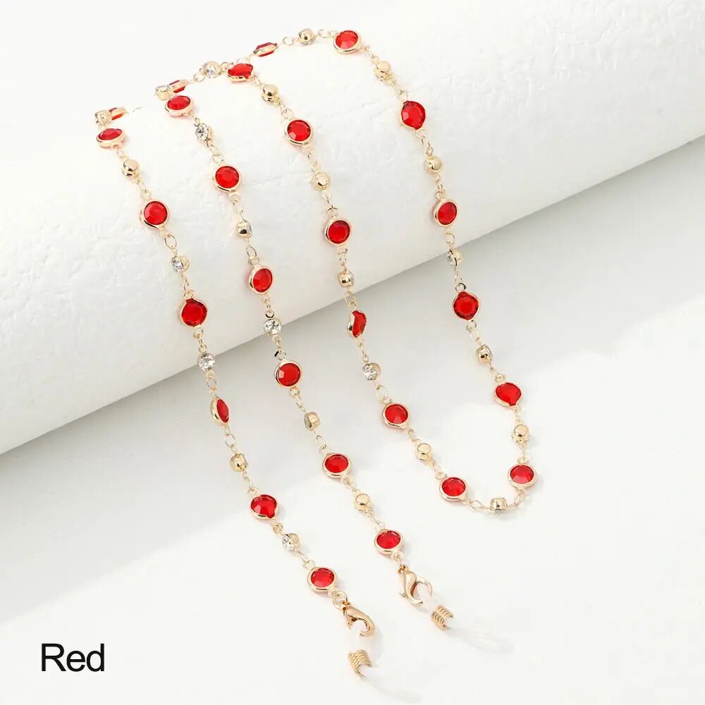 Цепочка для очков женская металлическая