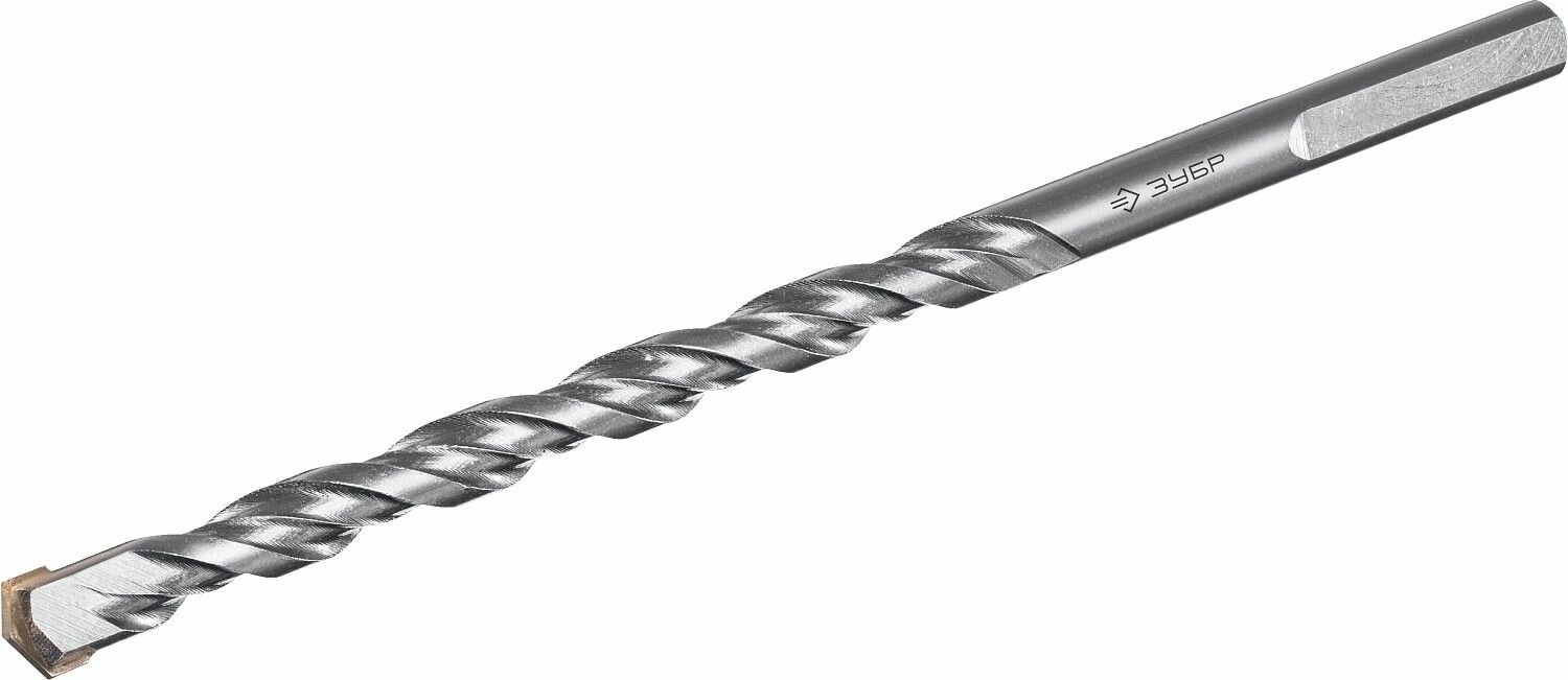 Сверло по бетону ЗУБР, 8 x 150 мм, трехгранный хвостовик, усиленное, профессиональное 2916-150-08_z01