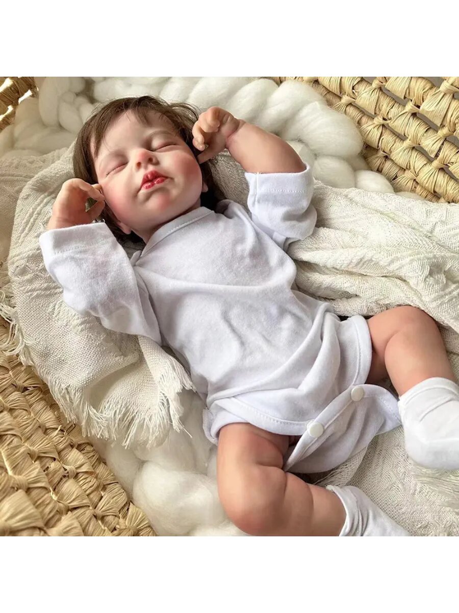 Кукла пупс reborn 45см мальчик