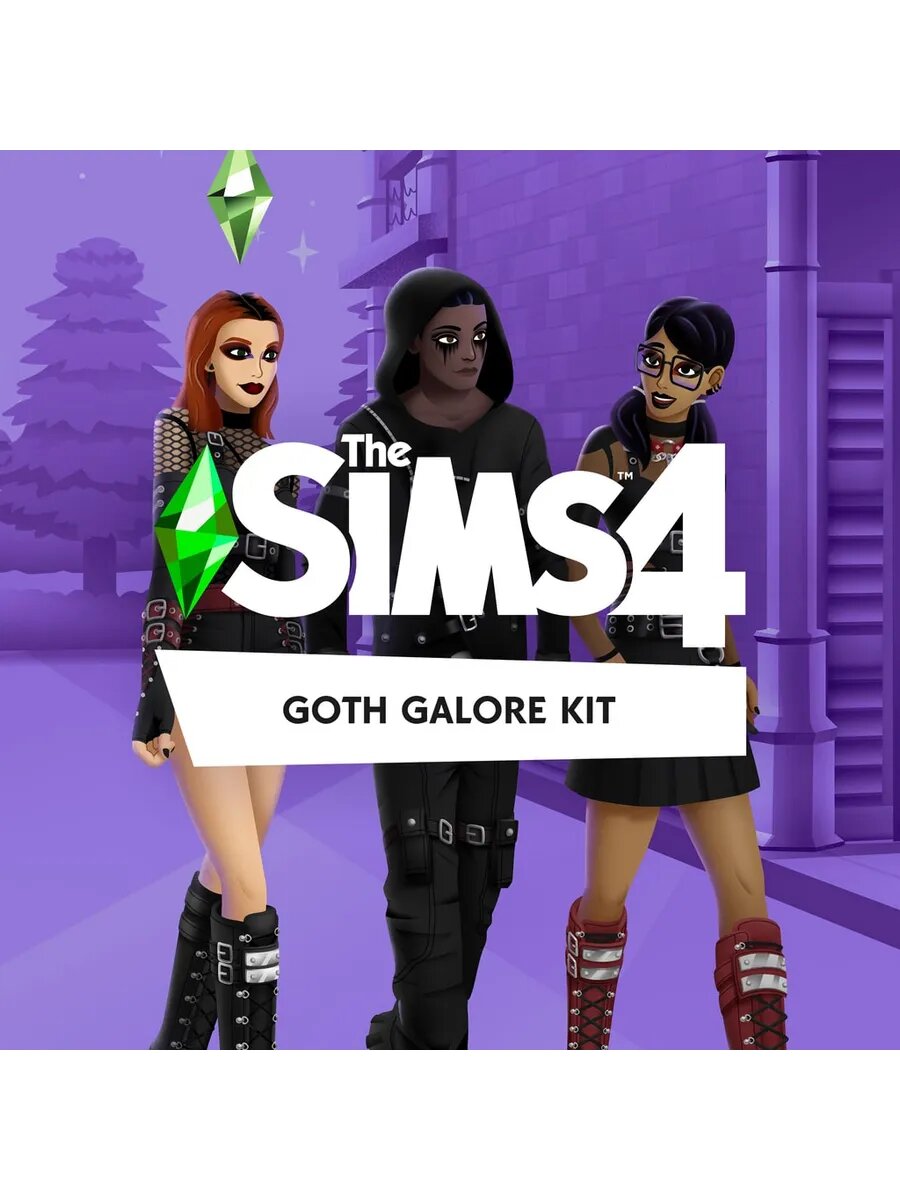 The Sims 4 Goth Galore Kit PS4 & PS5