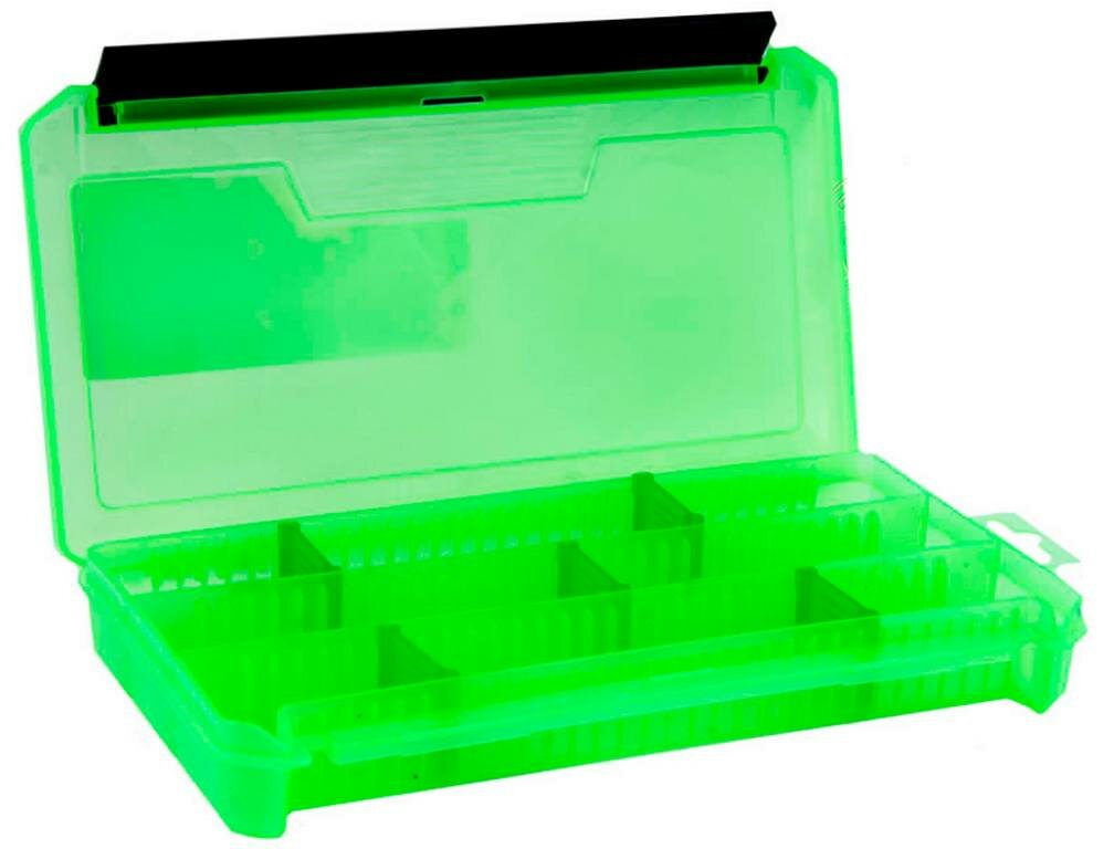 Три Кита Коробка для приманок Три Кита КДП-2 (230х115х35мм, зеленый)