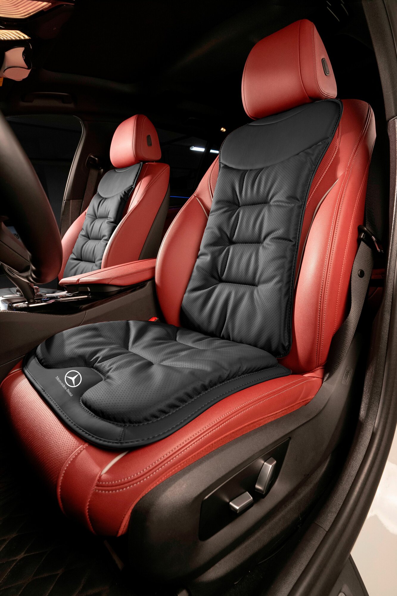 Комплект защитных накидок из экокожи на одно сиденье для Mercedes-Benz