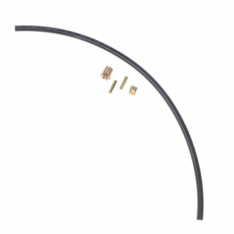 Нейлоновый шланг воздушного компрессора Нейлоновый шланг высокого давления для воздушного компрессора Медный соединяет переключатель давления и обратный клапан 30 см