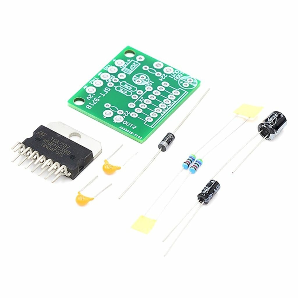 Усилитель мощности TDA7297 12V Двухканальный для DIY
