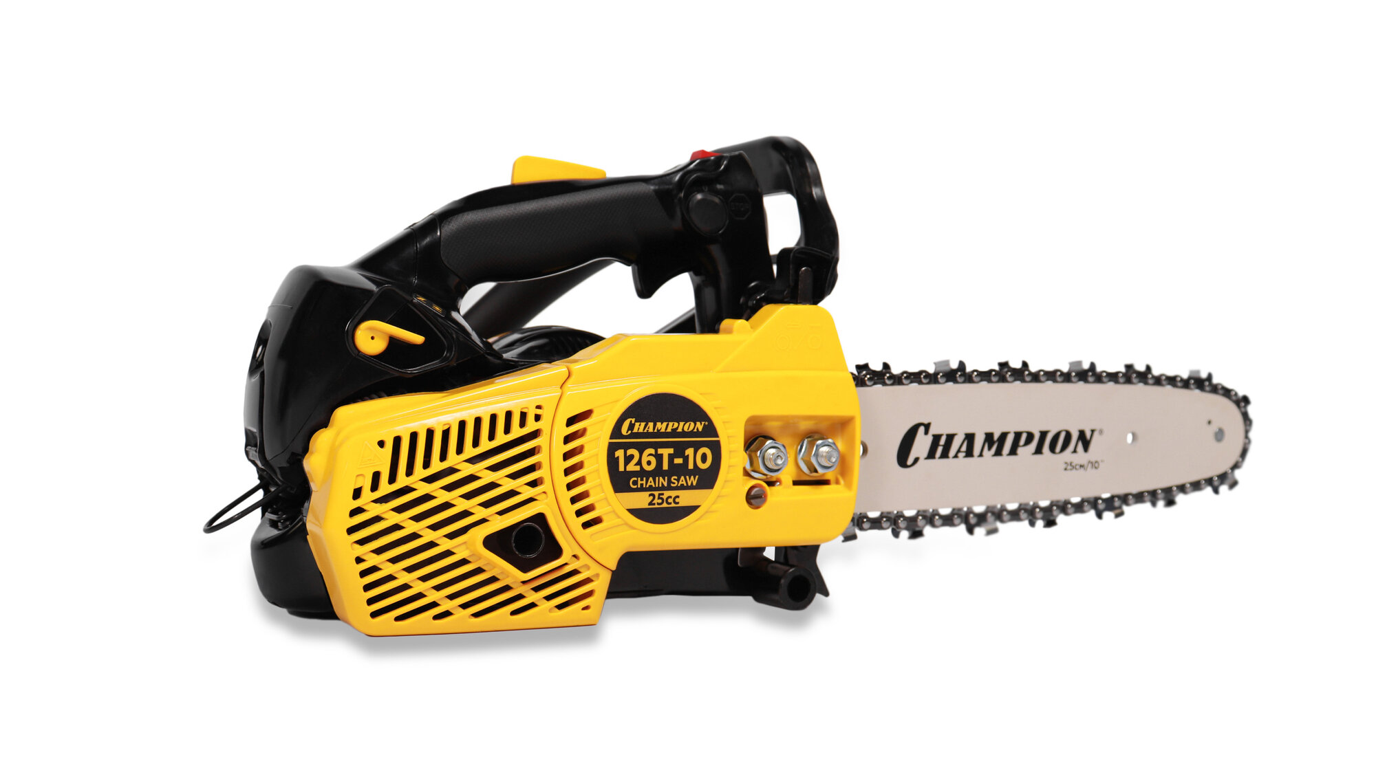 Мини бензопила одноручная CHAMPION 126T-10