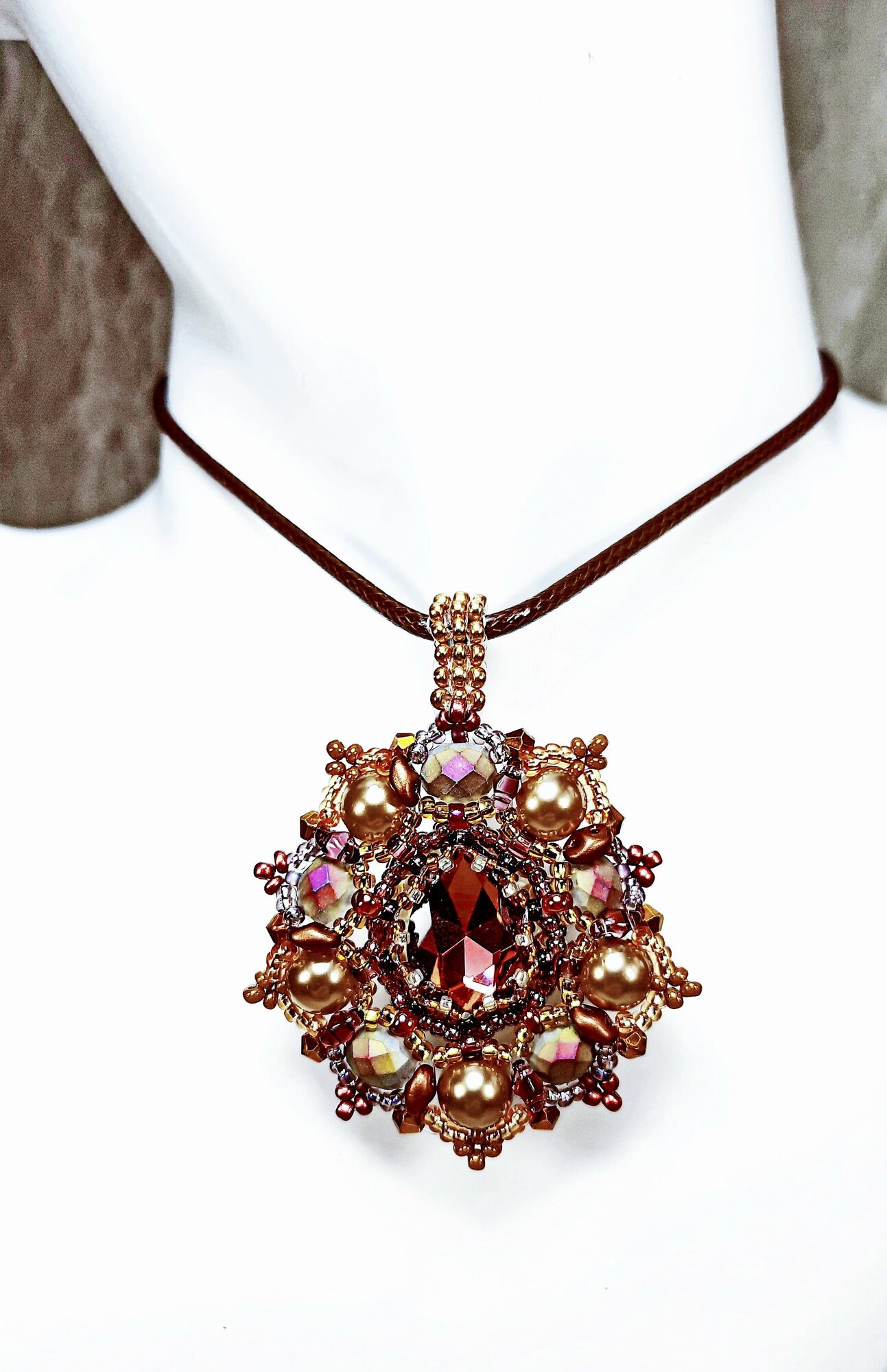 Подвеска, горный хрусталь