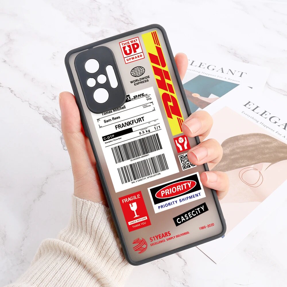 Чехол для Xiaomi Redmi Note 10/10S, U047, DHL, матовый