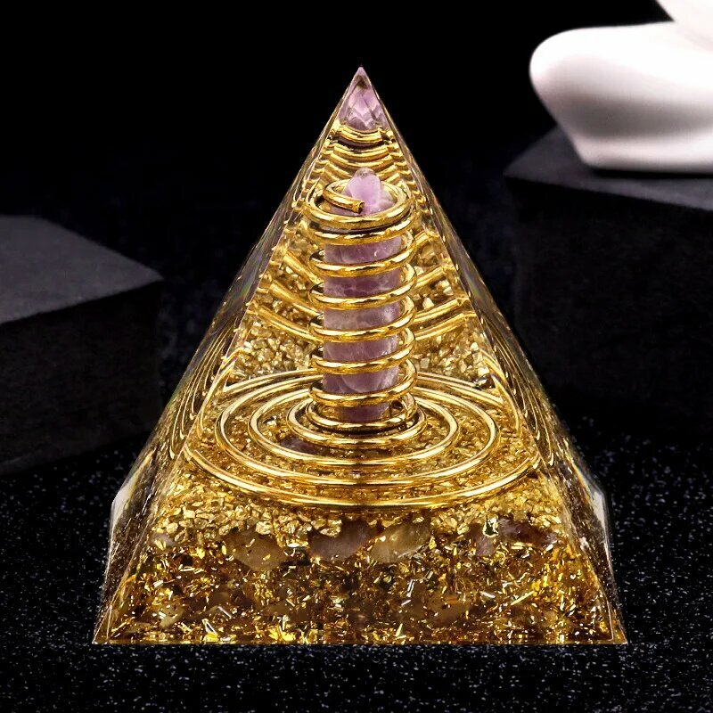 Энергетическая пирамида аметист P3 Amethyst